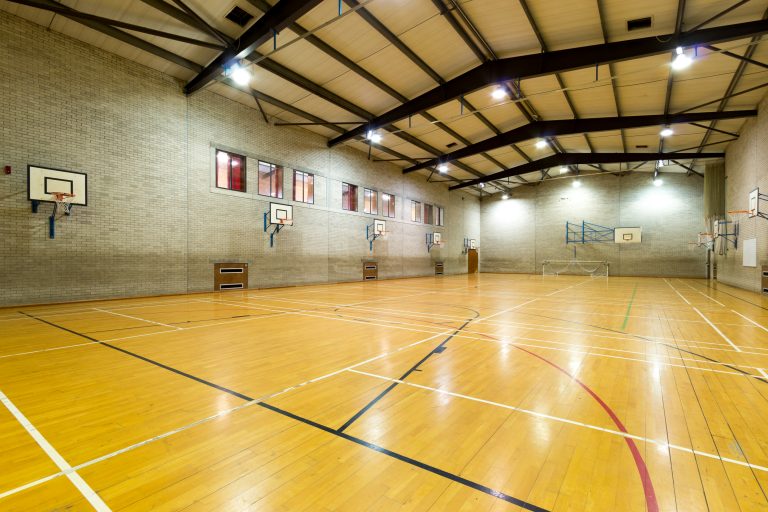 Main Hall Badminton Court - Greystone Rovers Foundation